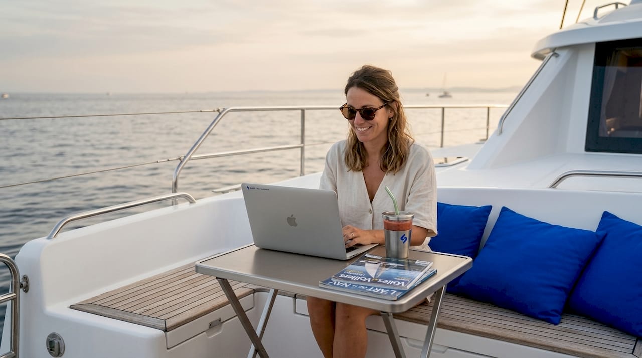 Astuces pour travailler à distance en croisière
